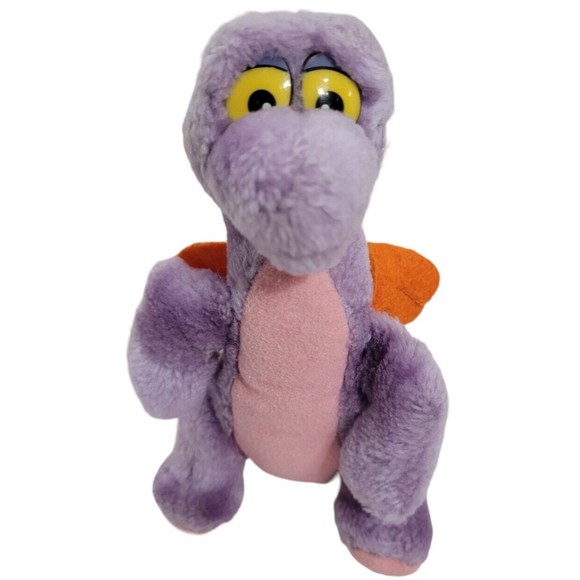 Disney | Toys | Disney Figment Purple Dragon Plush 7 Vintage 982 Great ...
